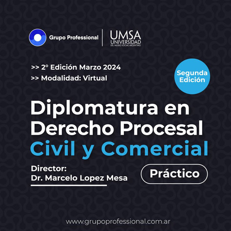 Diplomatura en Derecho Civil y Procesal Civil Práctico - Grupo Professional